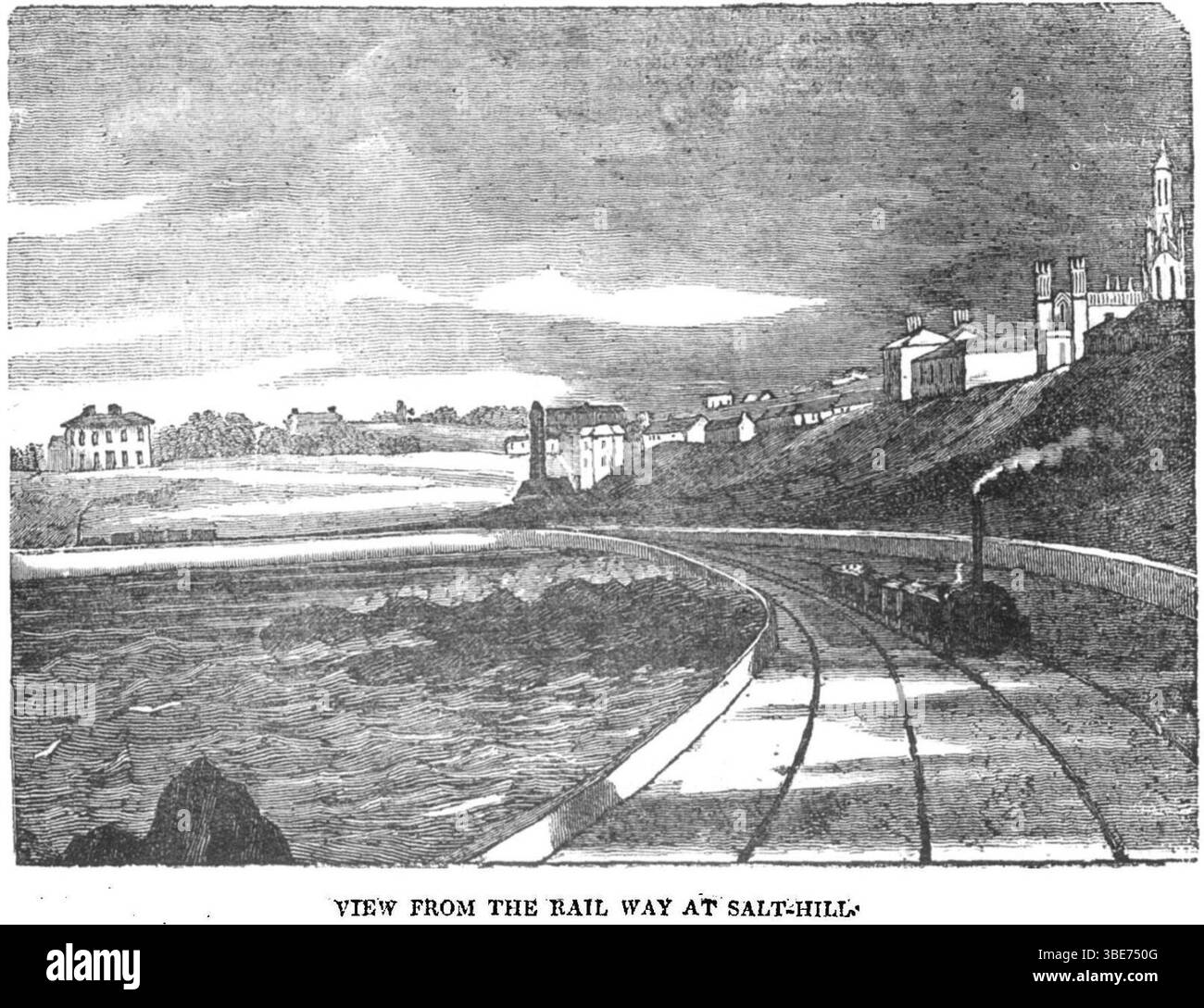 Salt hill Black and White Stock Photos & Images - Alamy