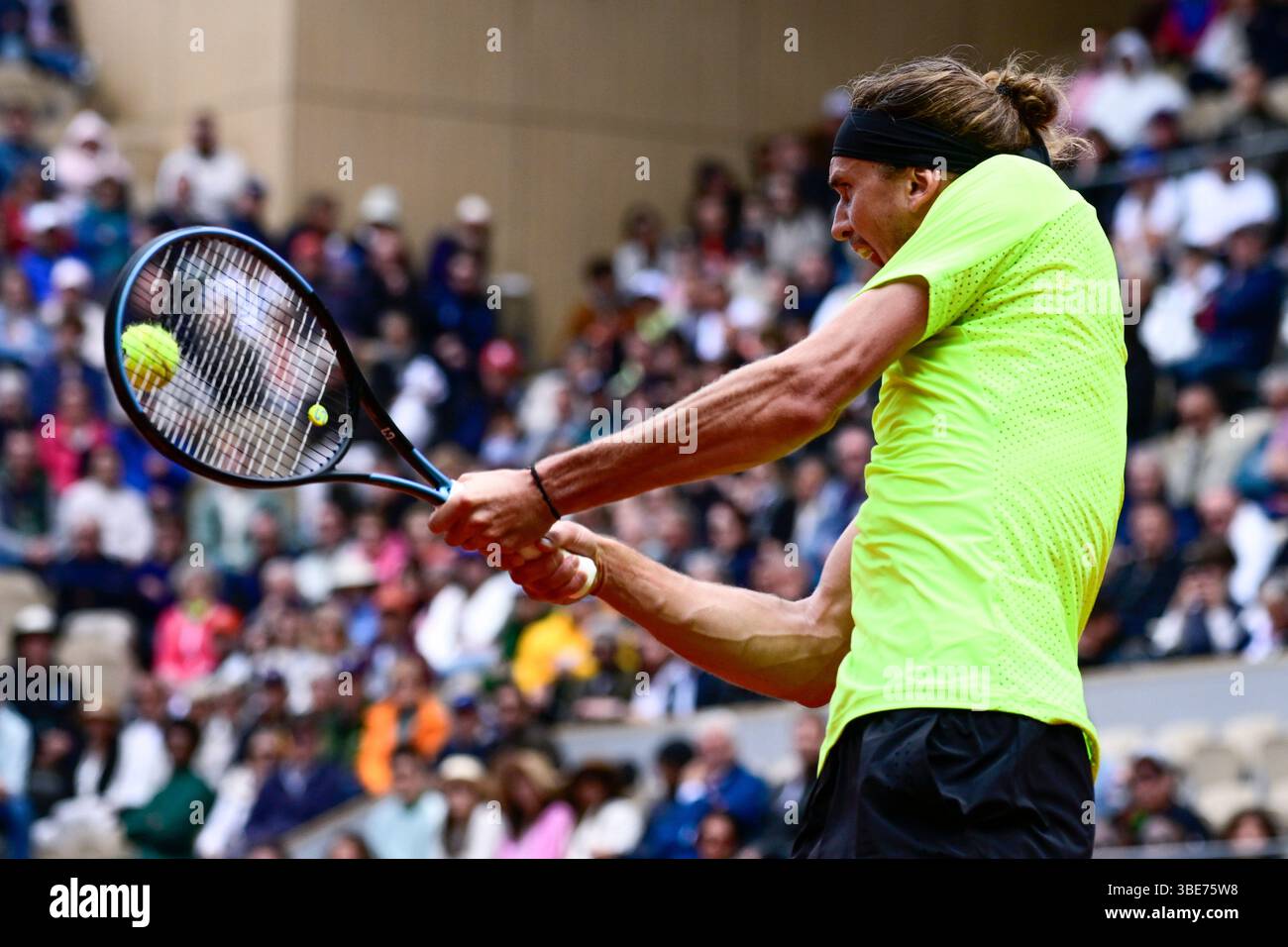 27th May 2025, Roland Garros, Paris, France; Alexander Zverev ( Germany ...