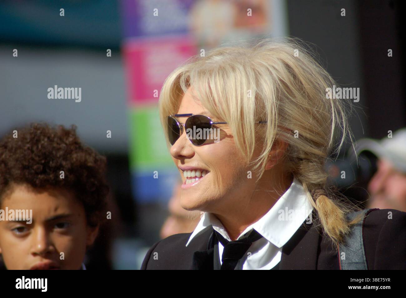 Deborra-Lee Furness and her son Oscar Jackman attend Hugh Jackman's ...