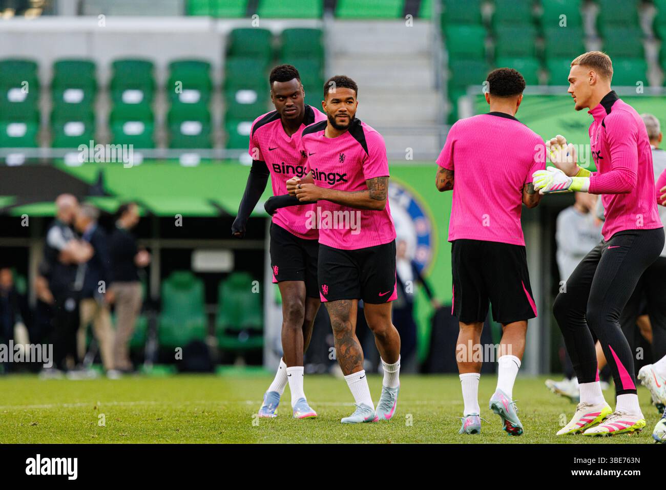 Wroclaw, Poland. 27th May, 2025. Reece James seen during official ...