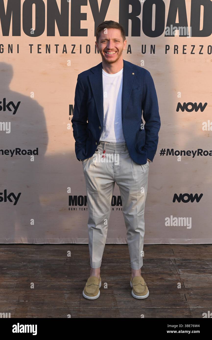 Milan, Italy. 28th May, 2025. Milan, Party for the TV show “Money road ...