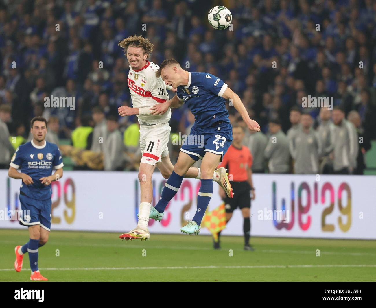 Berlin, Deutschland. 24th May, 2025. firo: 24.05.2025, Football: Season 2024/2025 DFB Cup Final ...