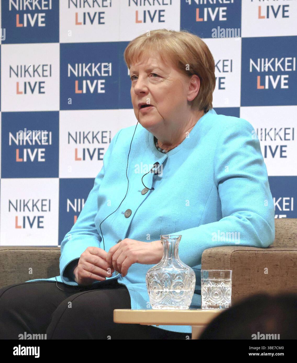 Former German Chancellor Angela Merkel attends on May 27, 2025, a Tokyo ...