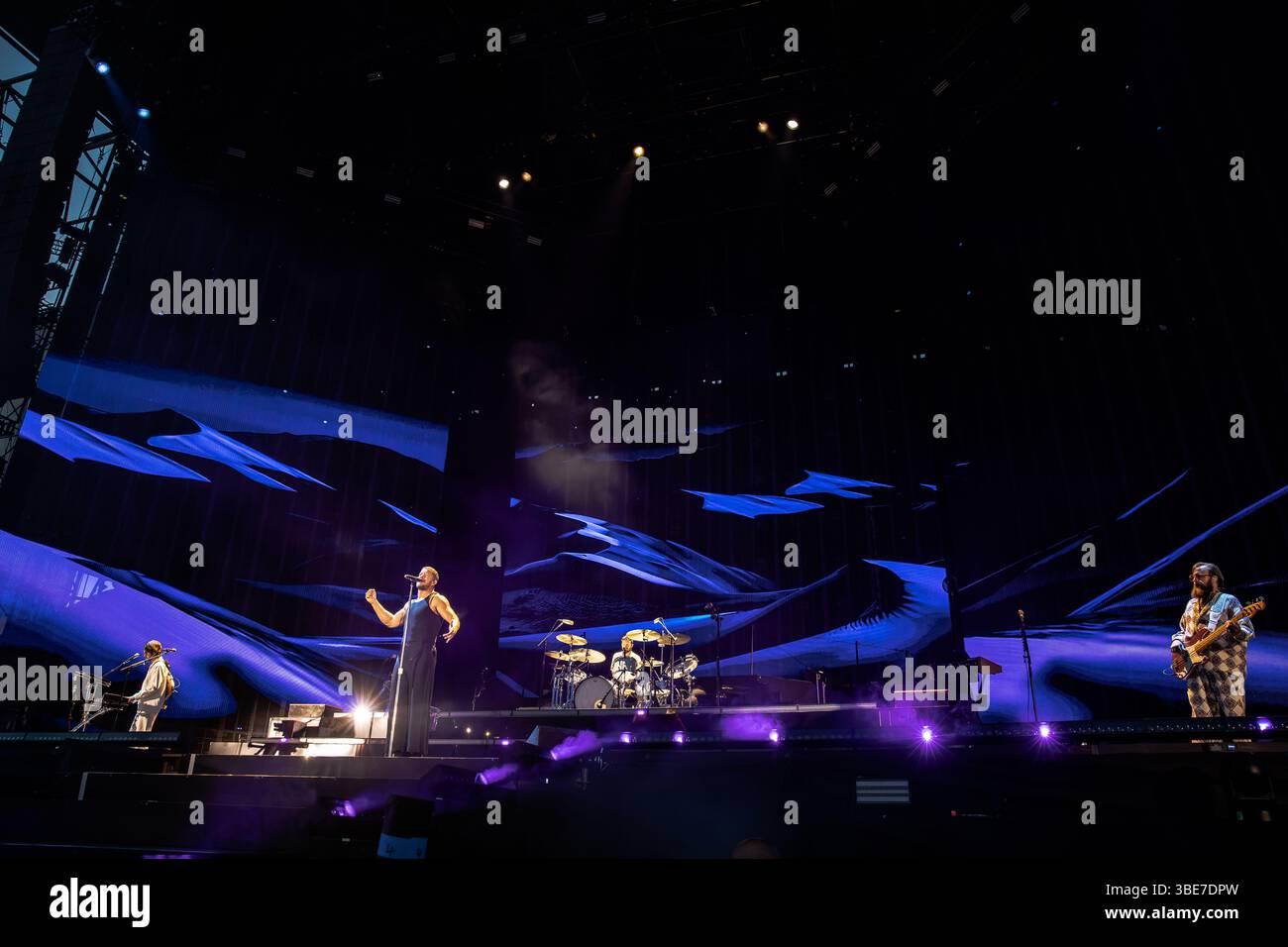 Milan Italy. 27th may 2025. The American band IMAGINE DRAGONS performs ...