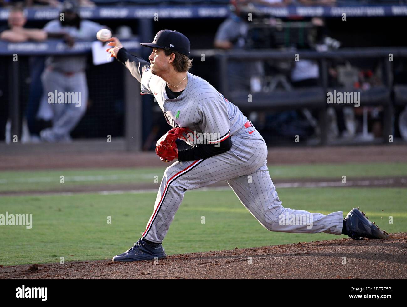 Minnesota Twins pitcher Joe Ryan throws during the first inning of a ...