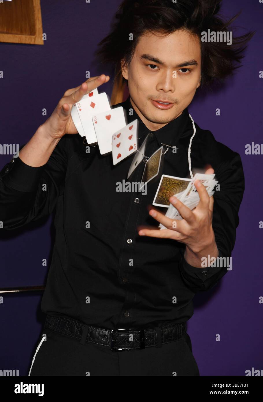 LAS VEGAS, NEVADA - MAY 26: Shin Lim attends the 2025 American Music ...