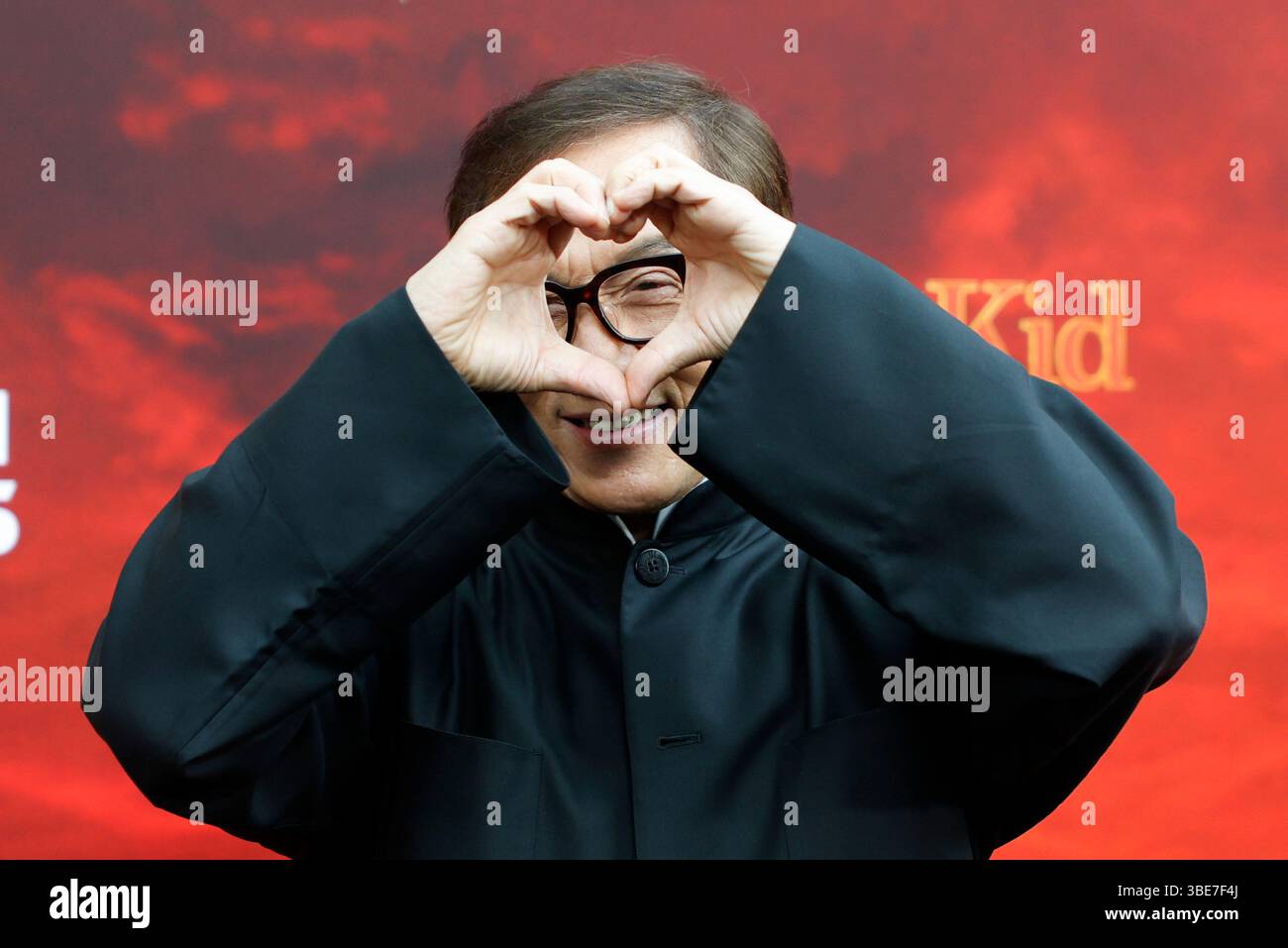 New York, United States. 27th May, 2025. Jackie Chan arrives on the red ...