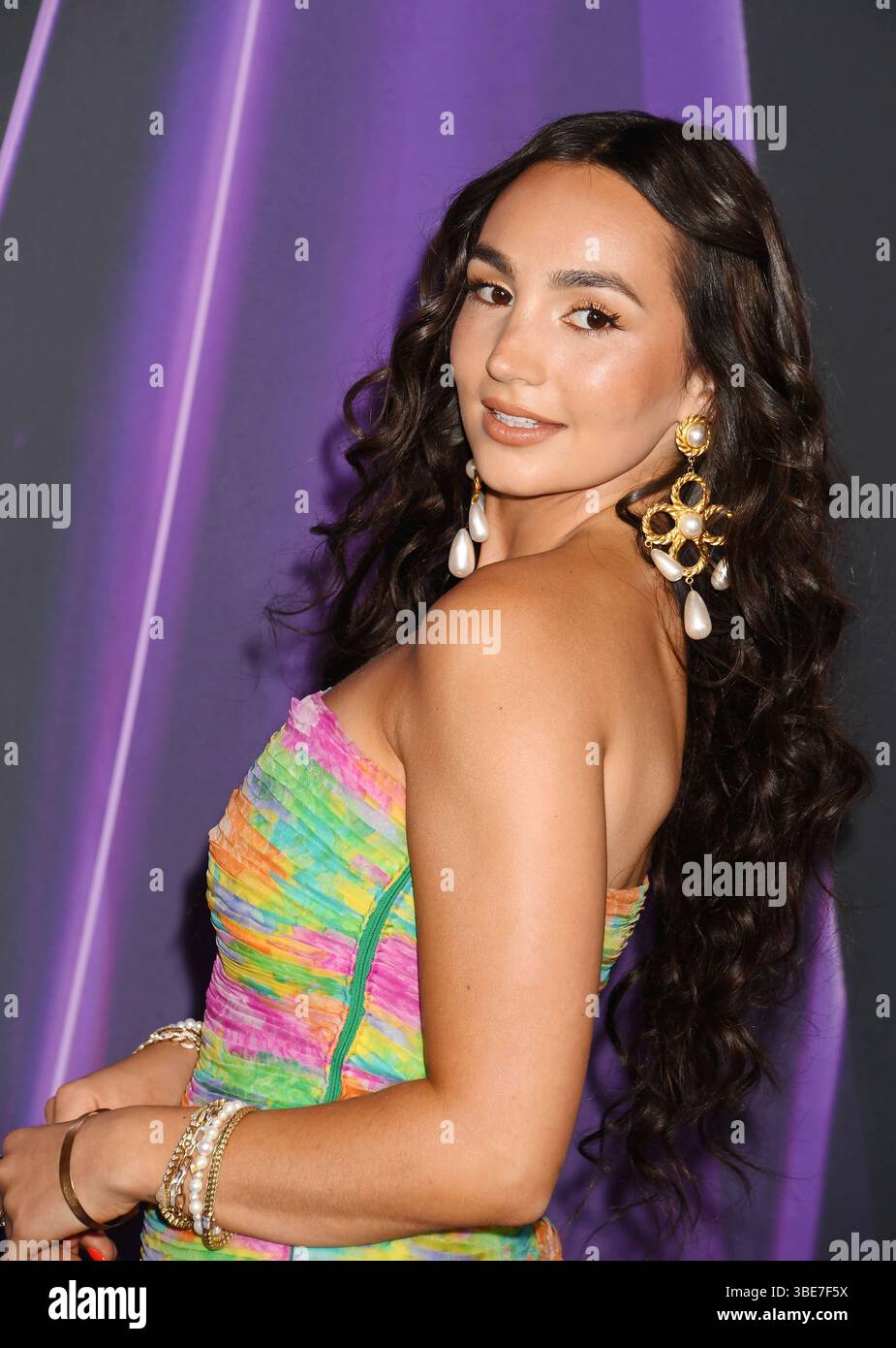LAS VEGAS, NEVADA - MAY 26: Emily Bear attends the 2025 American Music ...