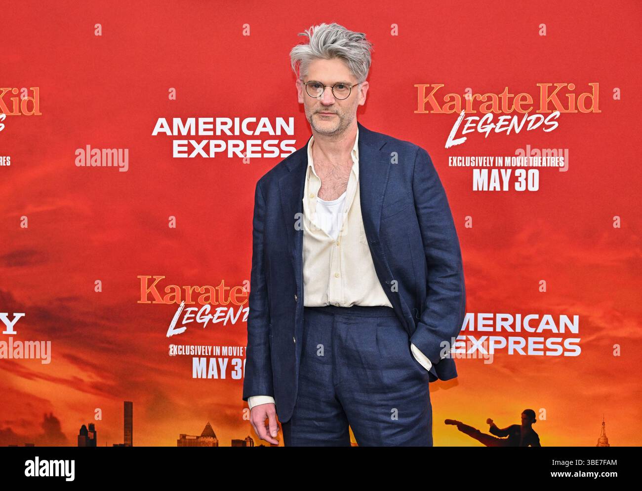 Director Jonathan Entwistle attends the world premiere of "Karate Kid ...