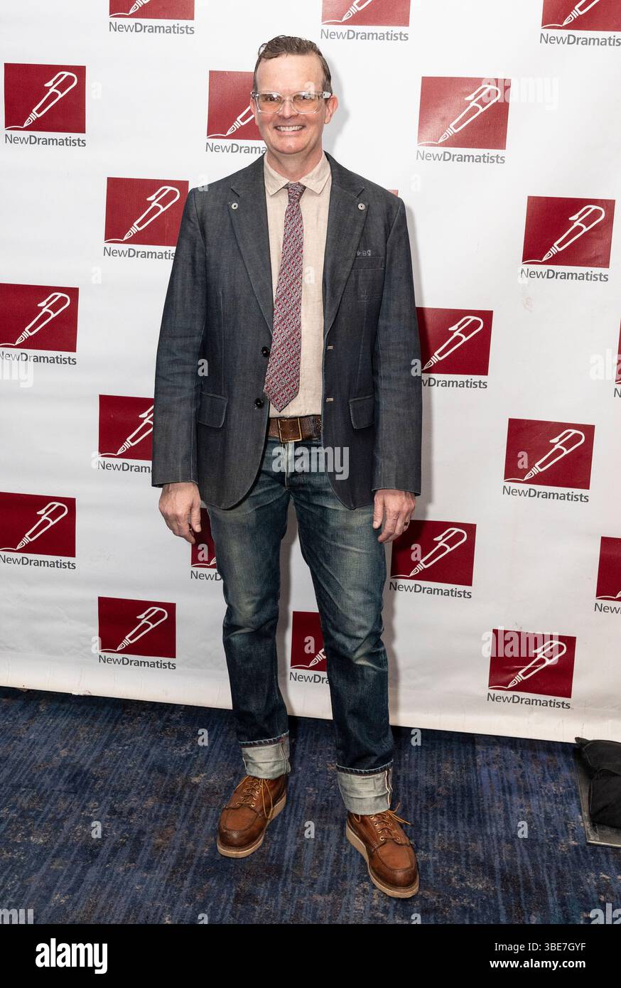 New York, NY May 27, 2025: Dashiell Eaves attends New Dramatists Luncheon honoring Idina Menzel ...