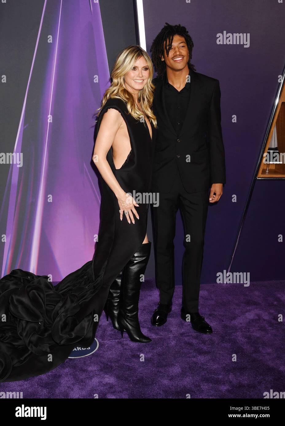 LAS VEGAS, NEVADA - MAY 26: Heidi Klum and Henry Samuel attend the 2025 ...