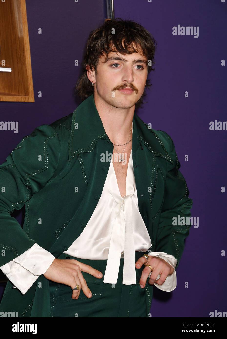 LAS VEGAS, NEVADA - MAY 26: Benson Boone attends the 2025 American ...