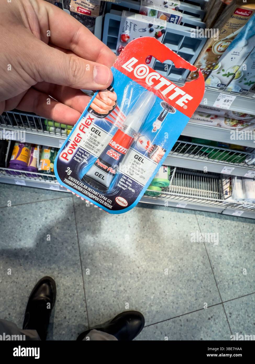 Loctite super glue power gel hi-res stock photography and images - Alamy