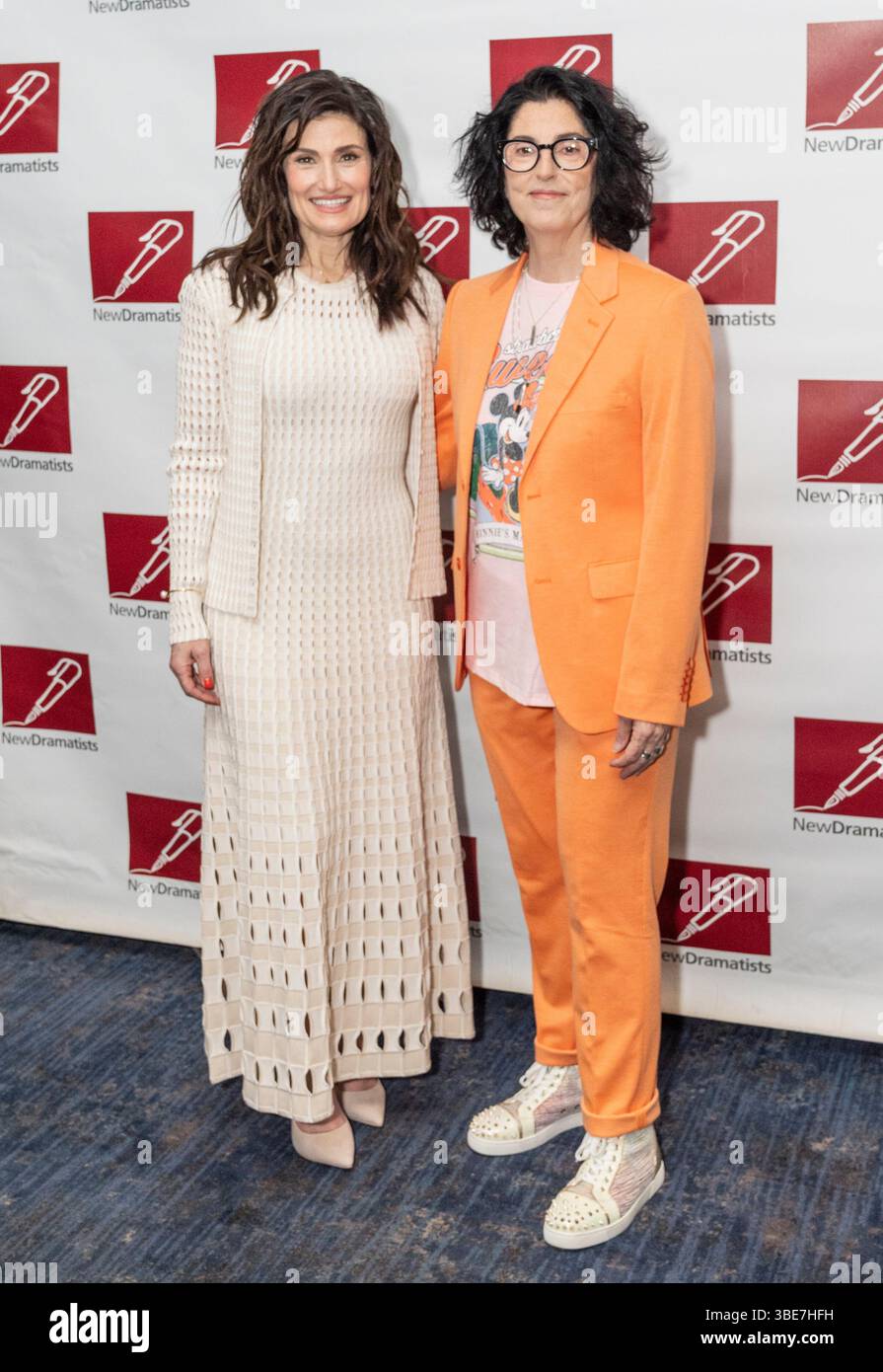 New York, NY May 27, 2025: Idina Menzel and Tina Landau attend New ...