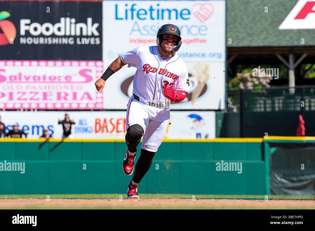 Rochester, New York, USA. 26th May, 2025. Rochester Red Wings infielder ...