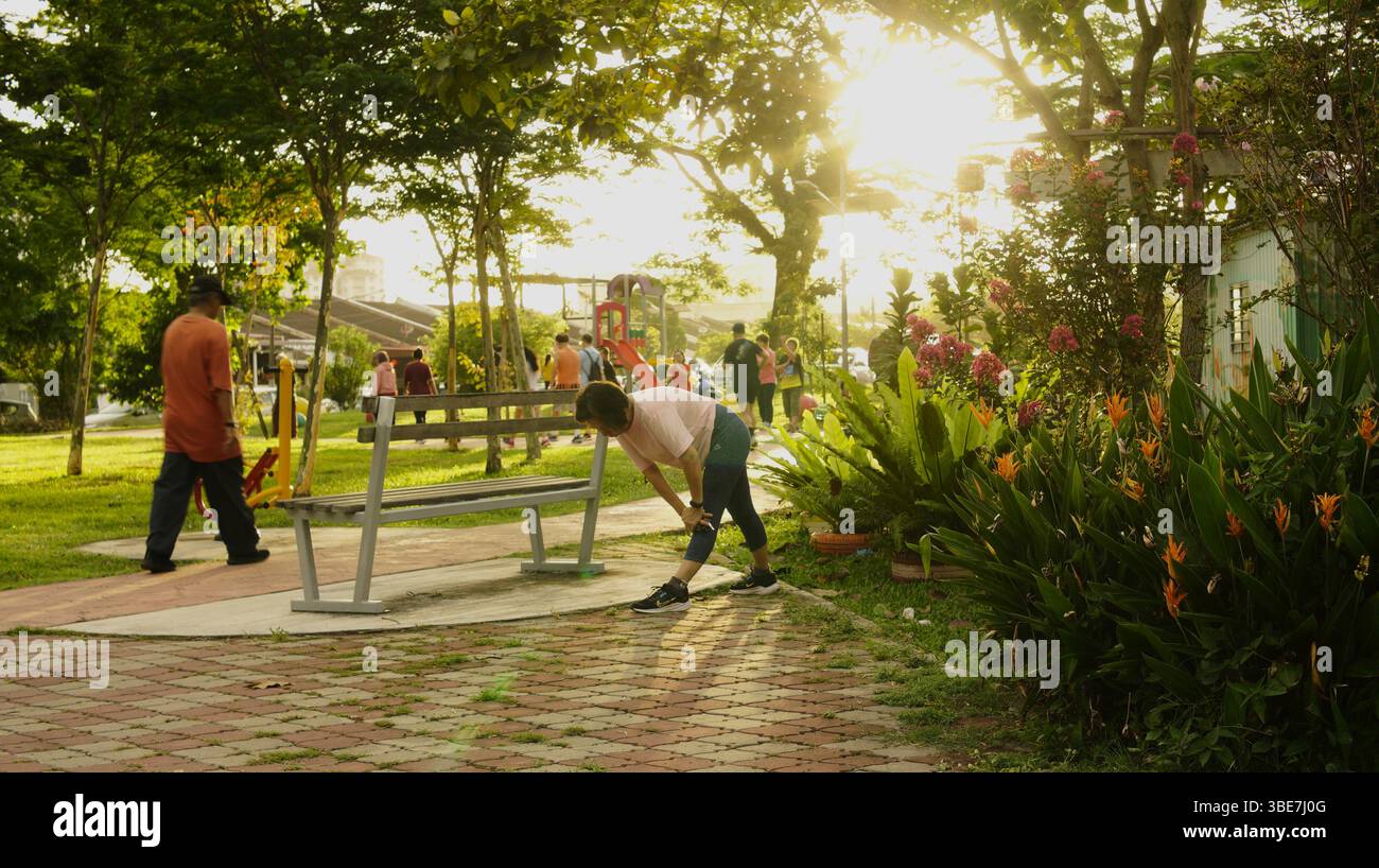The community park located at Taman Jajar Sungai Ara, Bayan Lepas ...