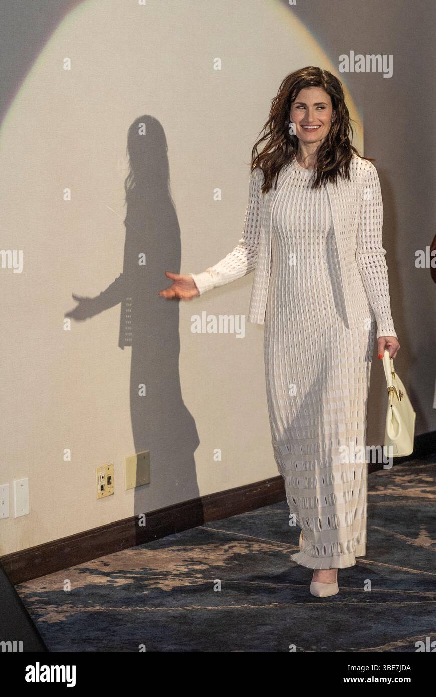 New York, USA. 27th May, 2025. Idina Menzel attends New Dramatists ...