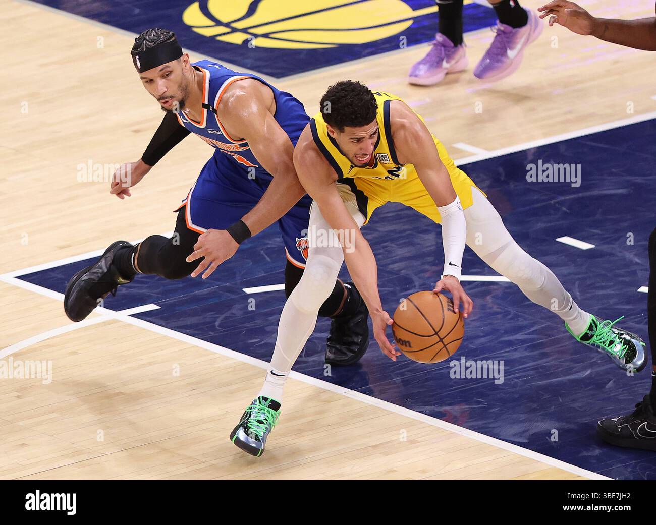 Indianapolis, United States. 27th May, 2025. New York Knicks Josh Hart ...