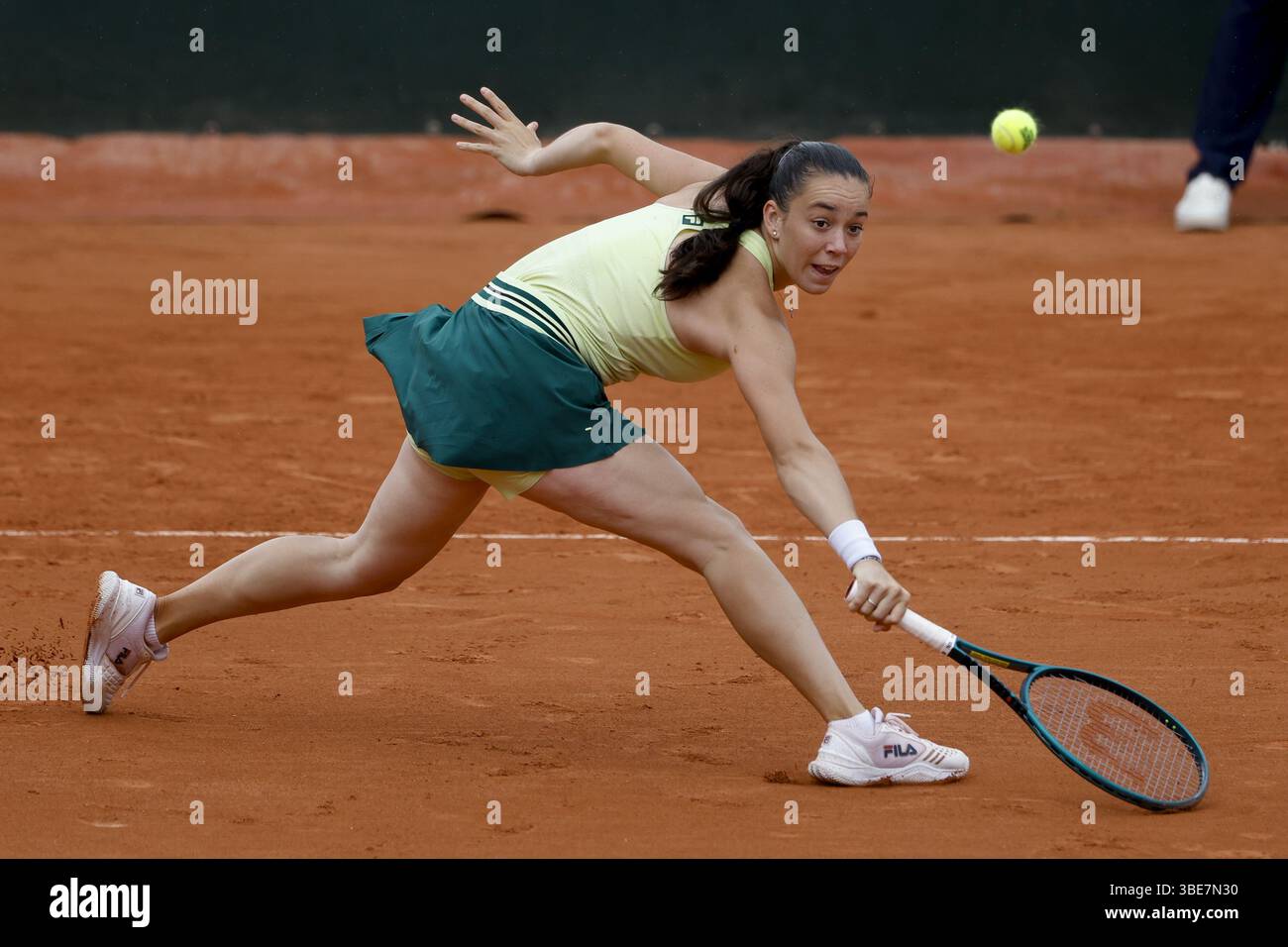 Tereza Valentova of Czech Republic during day 3 of Roland-Garros 2025 ...
