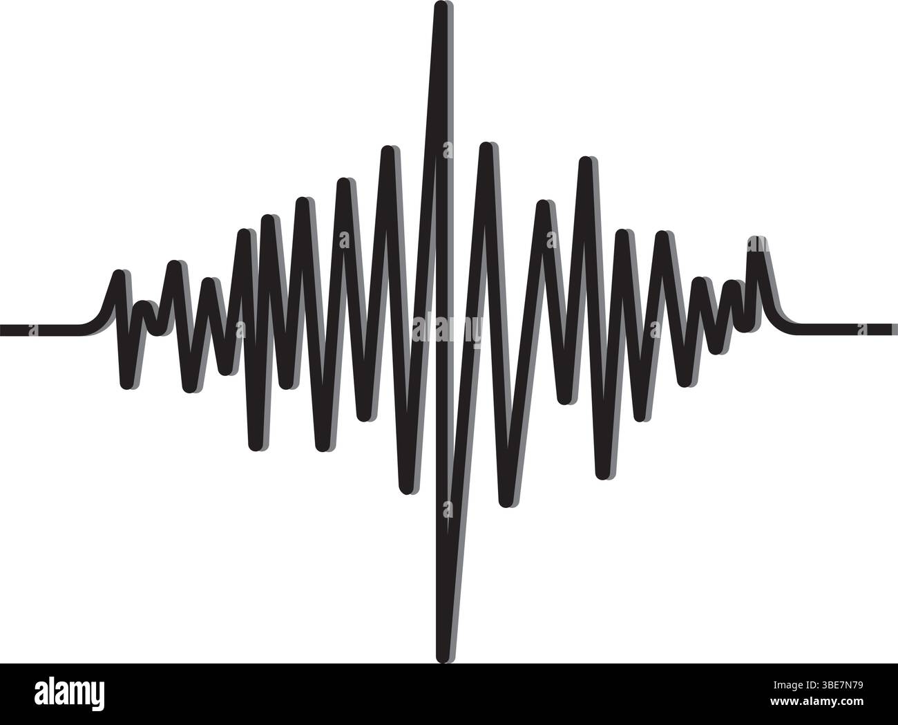 Sound wave icon stock illustration. Signal illustration and logo Stock ...