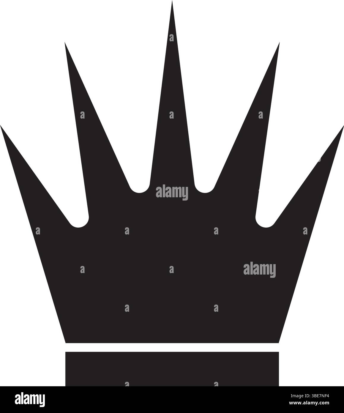 Crown logo. Silhouette Of Queen or King Crown Stock Vector Image & Art - Alamy