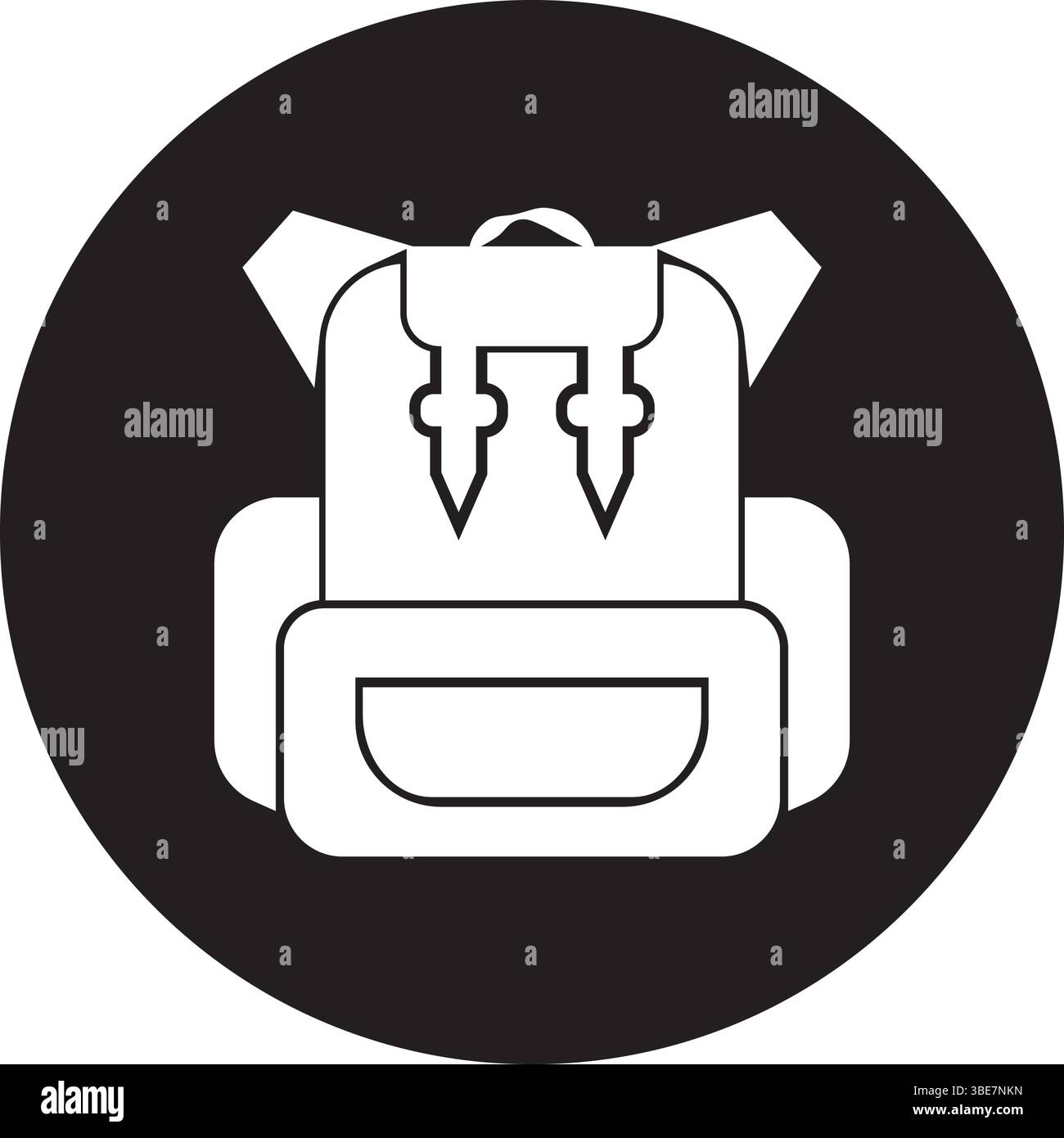 Backpack Element icon Illustration Symbol Design Stock Vector Image ...