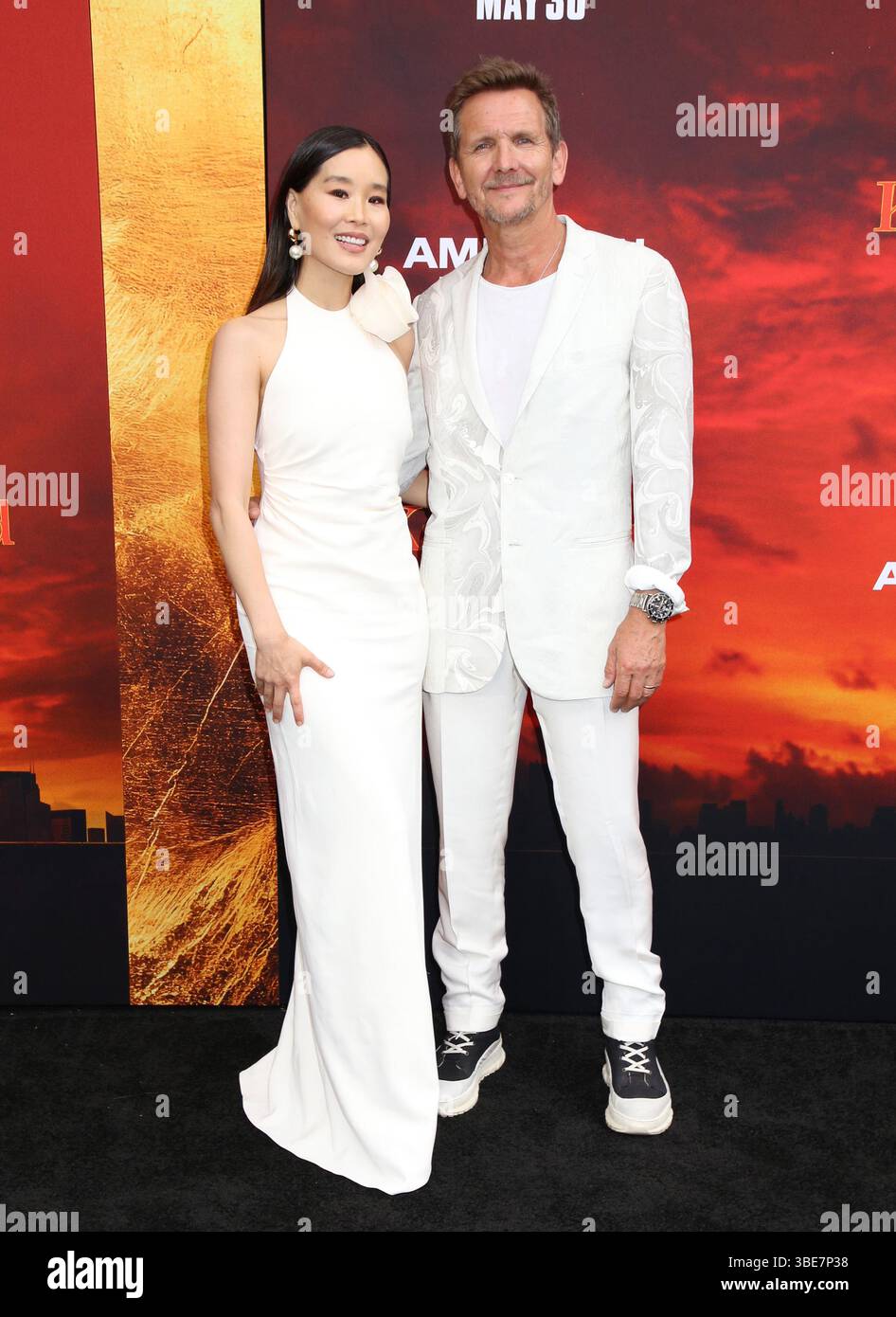 New York City, USA. 27th May, 2025. Alicia Hannah-Kim and Sebastian ...