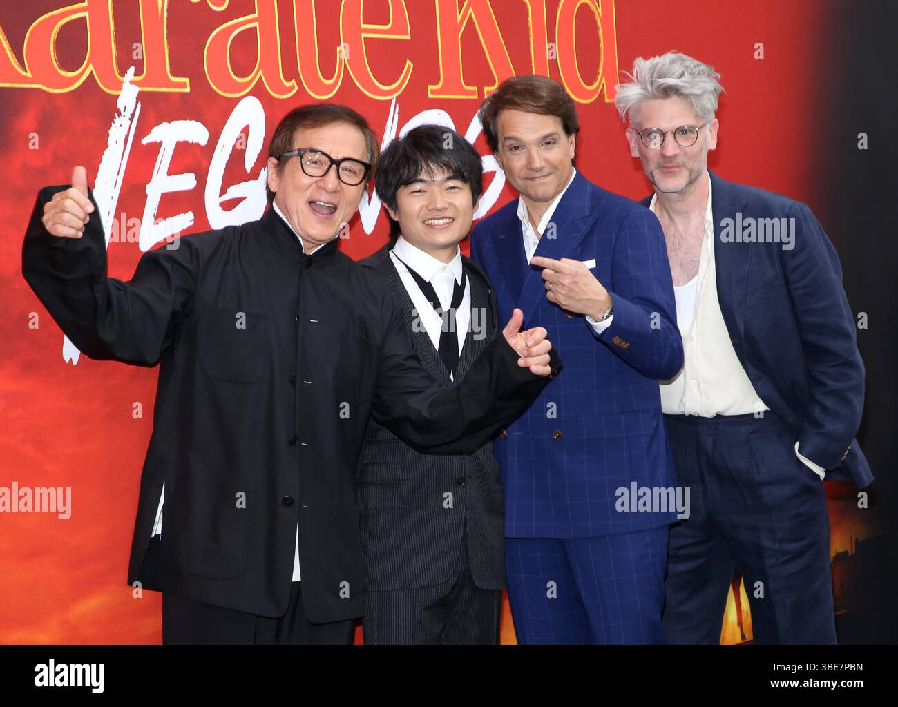 New York City, USA. 27th May, 2025. Jackie Chan, Ben Wang, Ralph ...