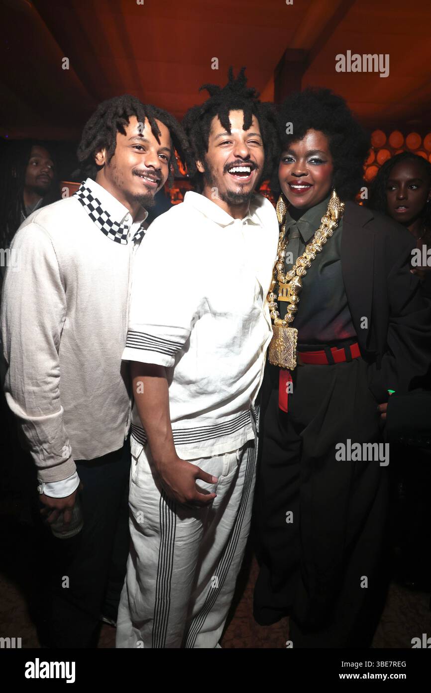 New York NY May 26: Lauryn Hill at her Surprise Birthday Party with ...