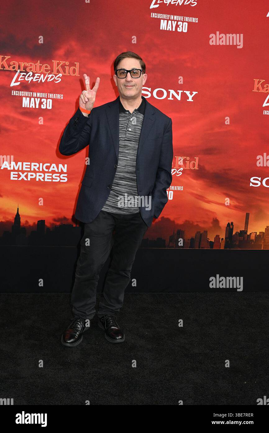 Jason Weinberg attends the World Premiere of "Karate Kid: Legends" on ...