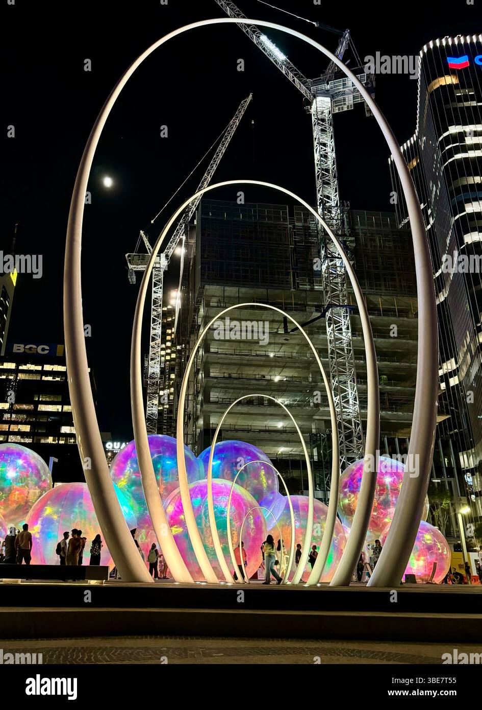 Ephemeral Oceanic art installation by Atelier Sisu April 2024 at ...