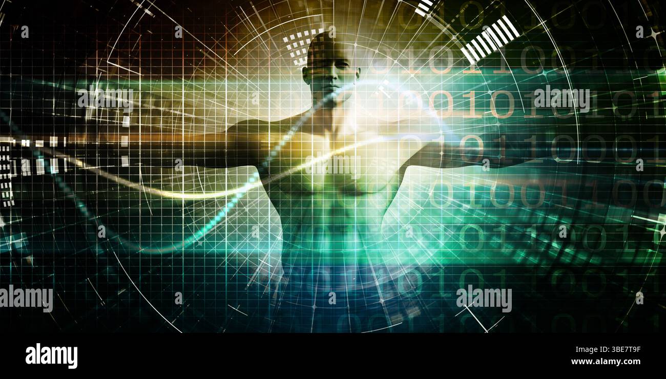 Scientific Medicine And Human Anatomy Data Analysis Concept Stock Photo ...