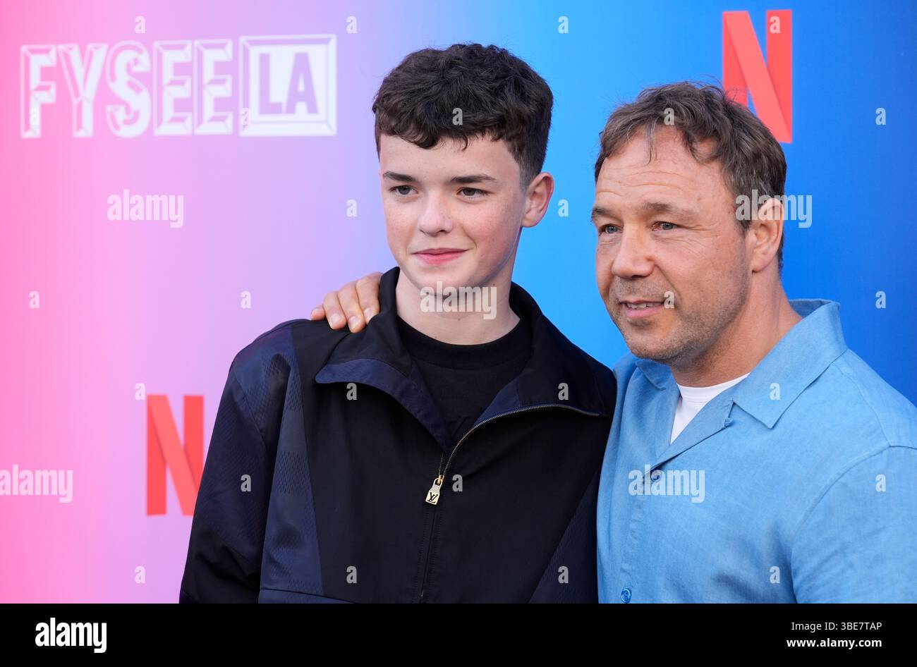 Stephen Graham, right, co-creator, co-writer, executive producer and a cast member in ...