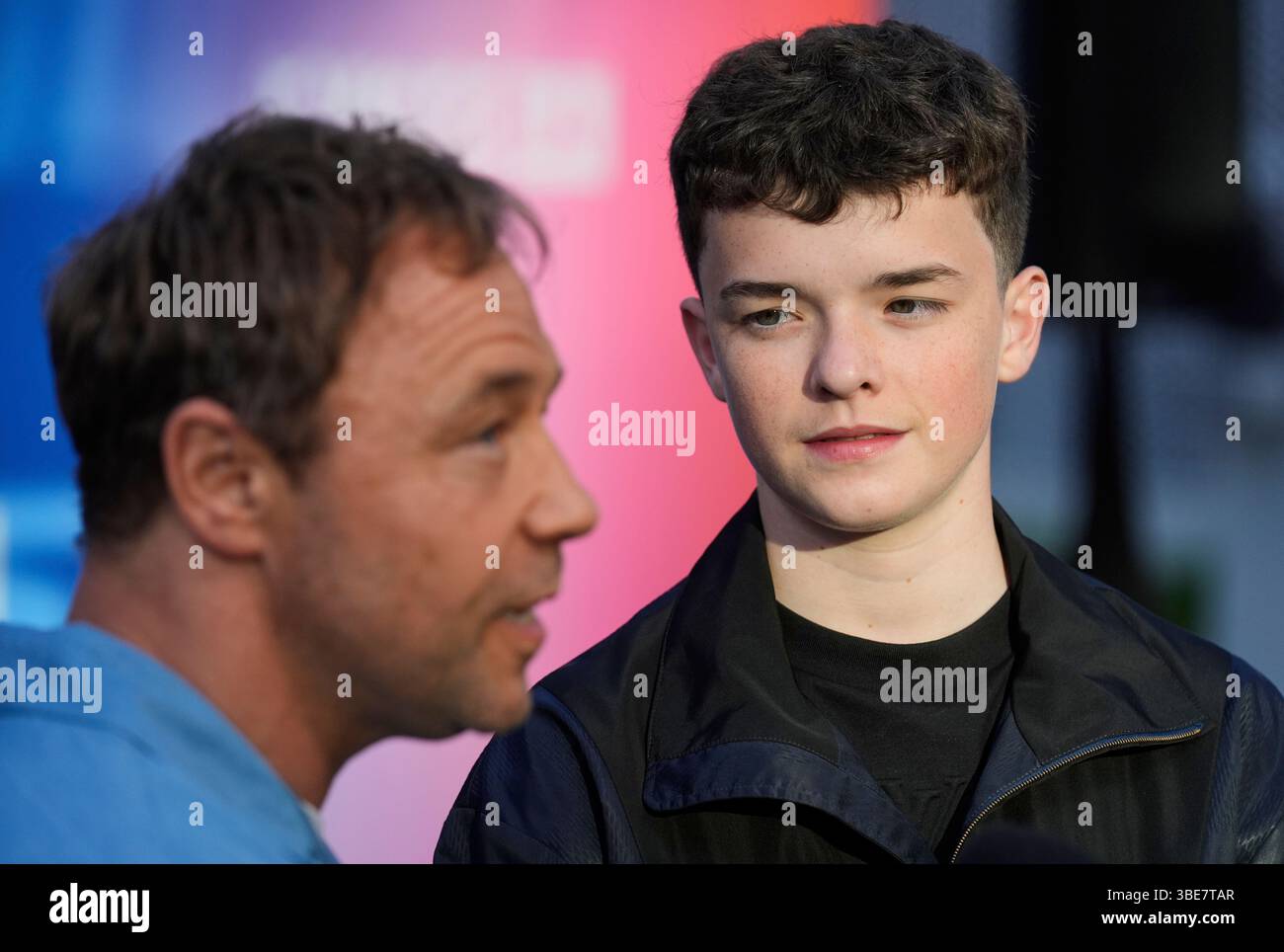 Stephen Graham, left, co-creator, co-writer, executive producer and a ...