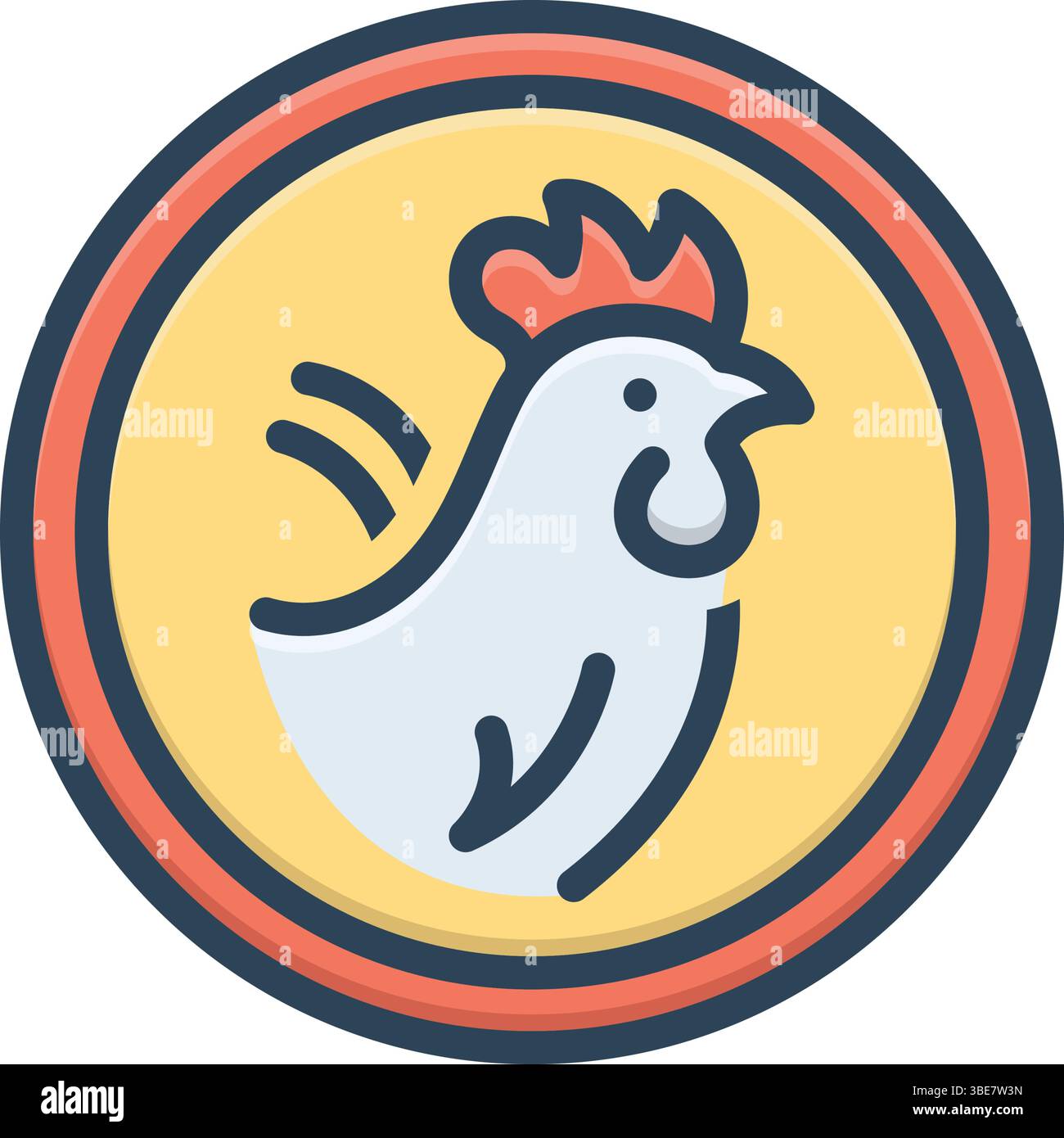 Poultry farm cage free Stock Vector Images - Alamy