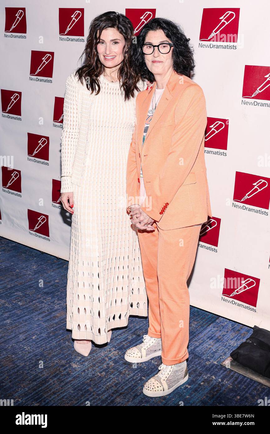 Ny. 27th May, 2025. Idina Menzel, Tina Landau at arrivals for New ...