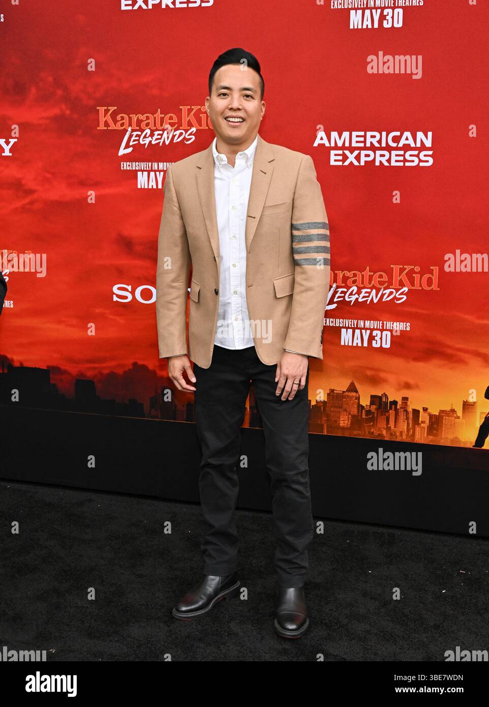 Alan Yang attends the world premiere of "Karate Kid: Legends" at the ...