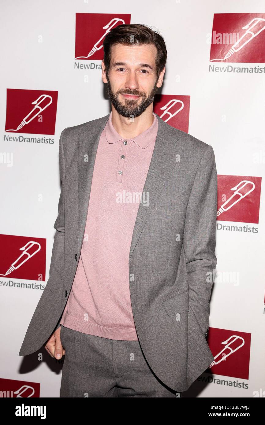 Ny. 27th May, 2025. John Behlmann at arrivals for New Dramatists Annual ...