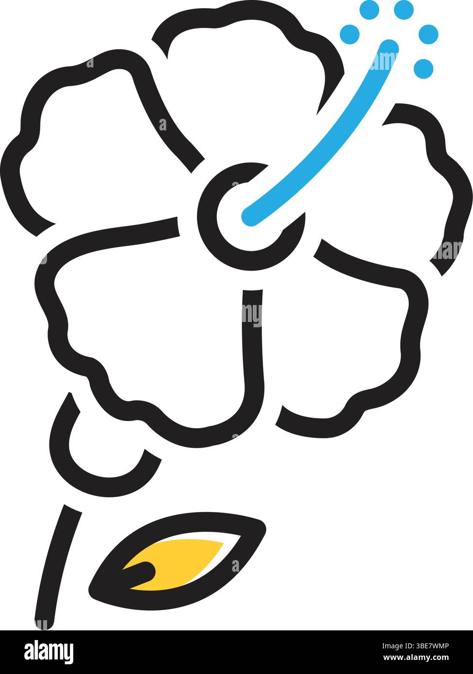 Icon for hibiscus, petal Stock Vector Image & Art - Alamy