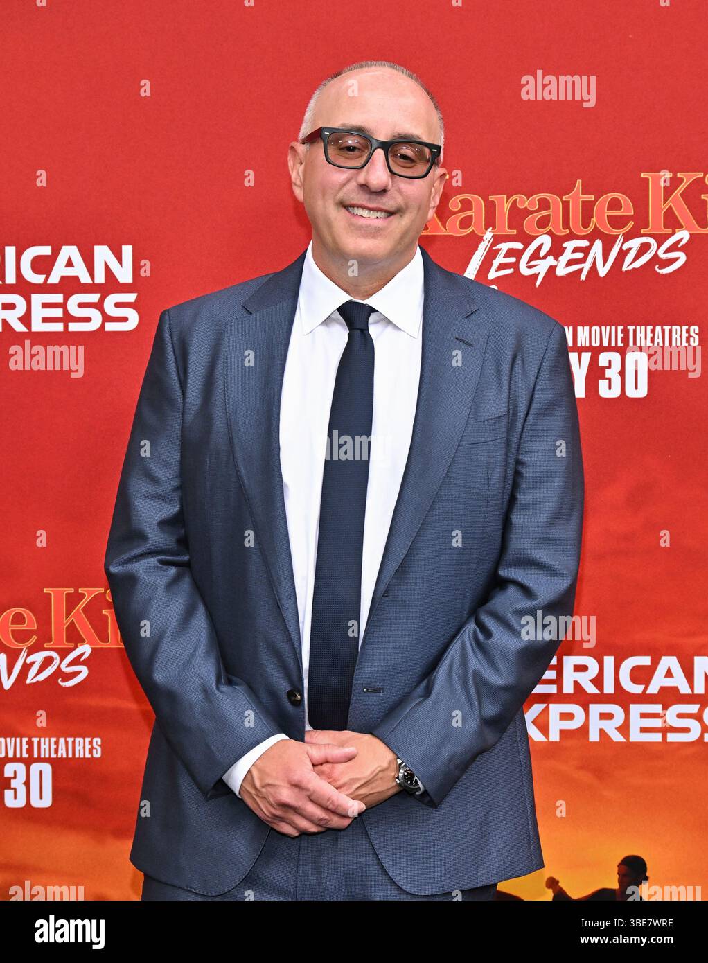 Rob Lieber attends the world premiere of "Karate Kid: Legends" at the ...