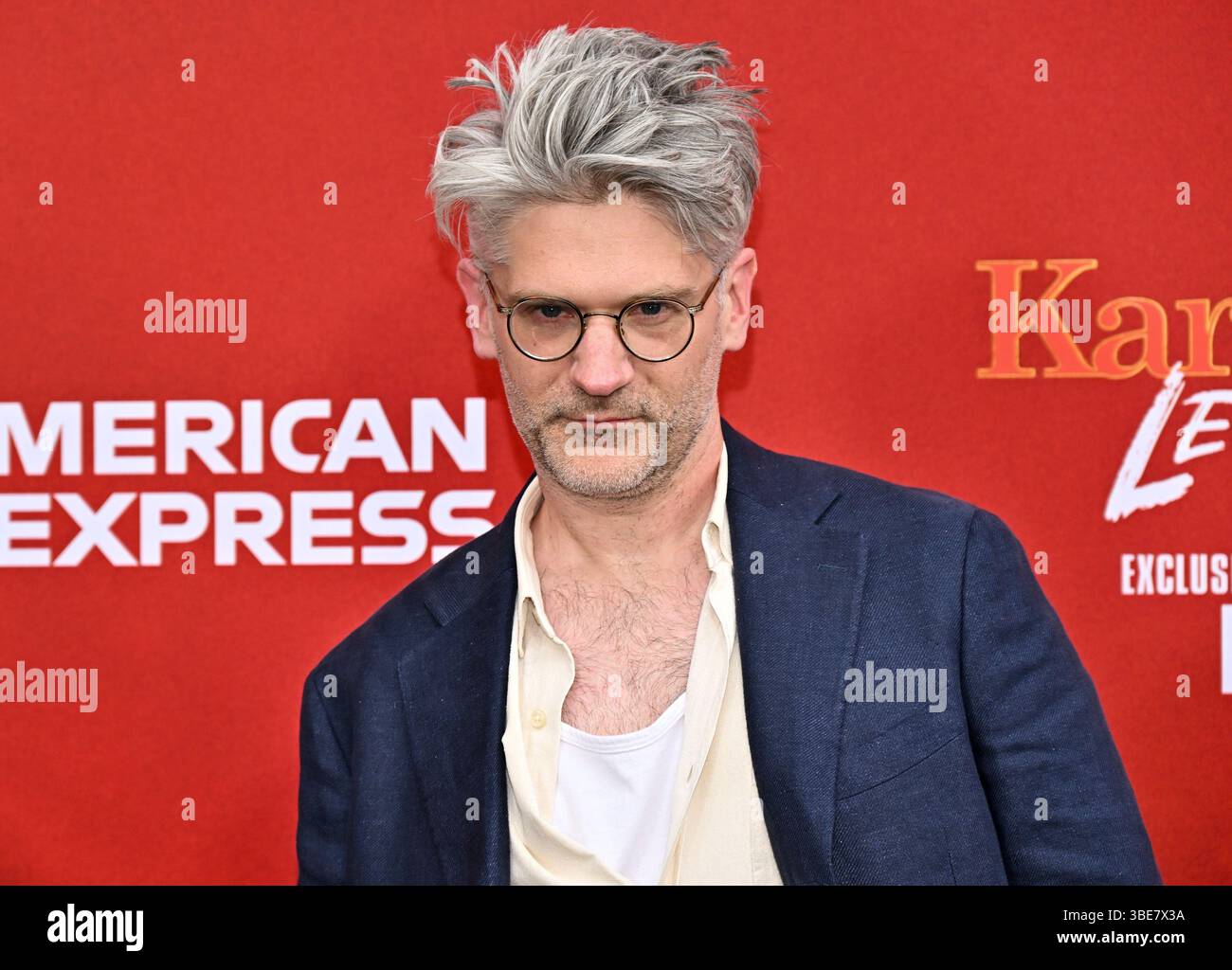 Jonathan Entwistle attends the world premiere of "Karate Kid: Legends ...