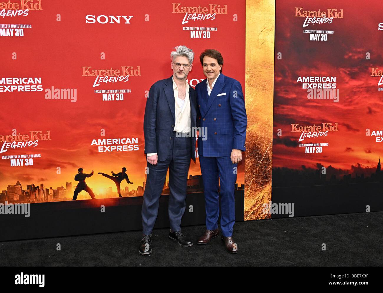 Director Jonathan Entwistle, left, and actor Ralph Macchio attend the ...