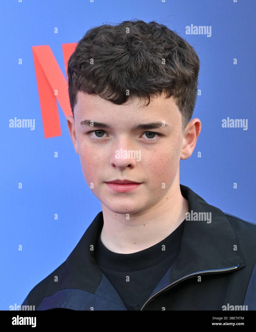 North Hollywood, USA. 27th May, 2025. Owen Cooper arriving to ‘Adolescence' ATAS Event at ...