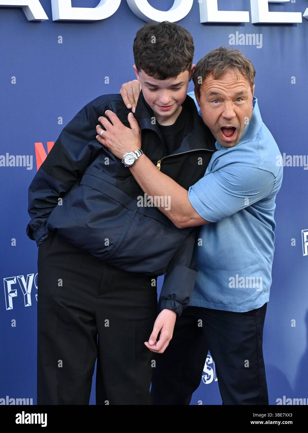 North Hollywood, USA. 27th May, 2025. Owen Cooper and Stephen Graham ...