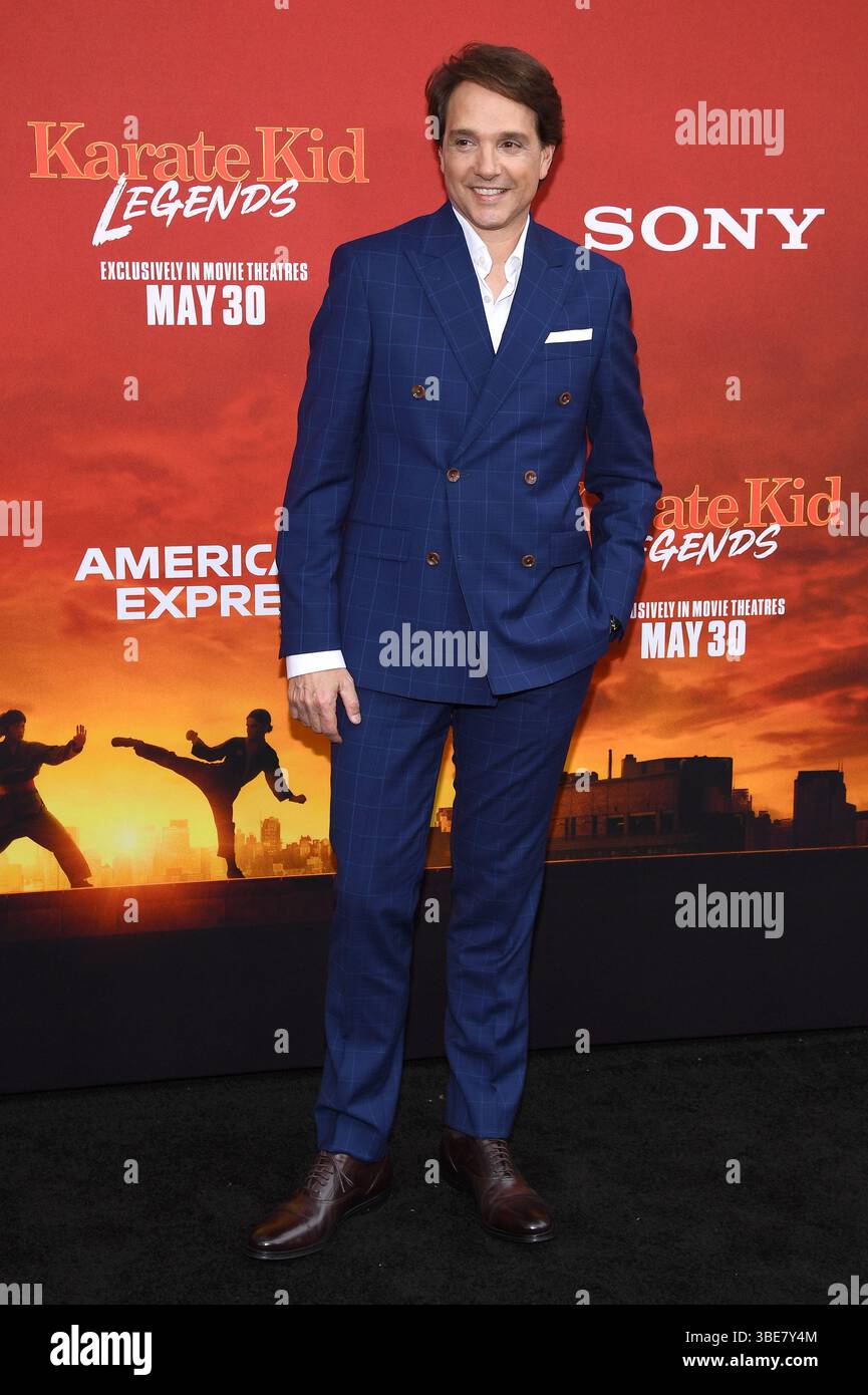 New York, USA. 27th May, 2025. Ralph Macchio attends the 'Karate Kid ...