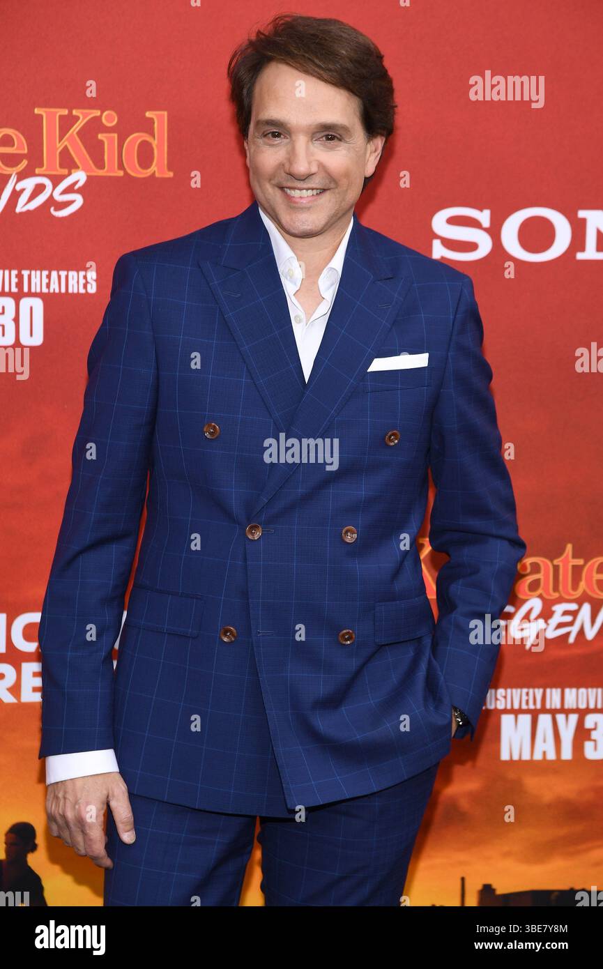 New York, USA. 27th May, 2025. Ralph Macchio attends the 'Karate Kid ...