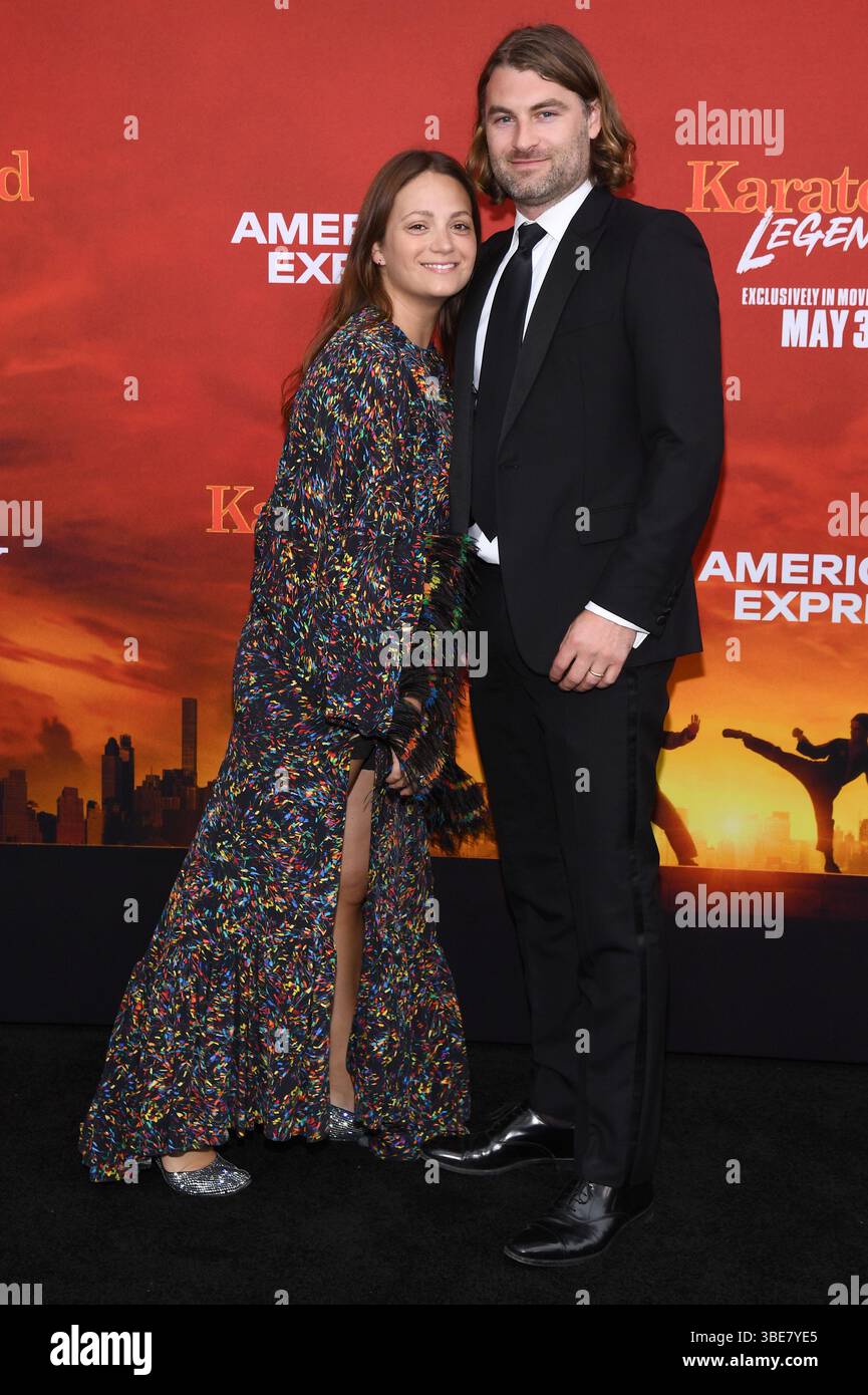 New York, USA. 27th May, 2025. (L-R) Talisa Trantino and Justin Brown ...