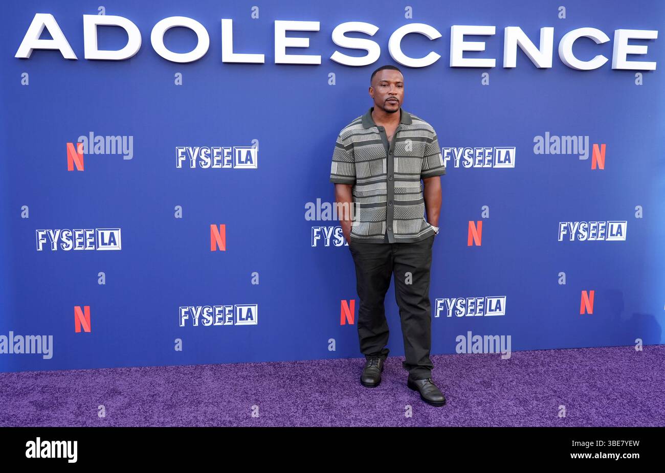 Ashley Walters arrives at an Academy of Television Arts & Sciences ...