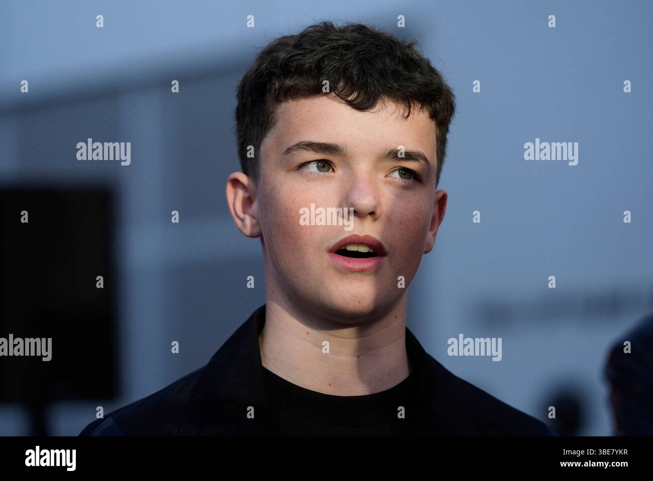 Owen Cooper is interviewed at an Academy of Television Arts & Sciences ...