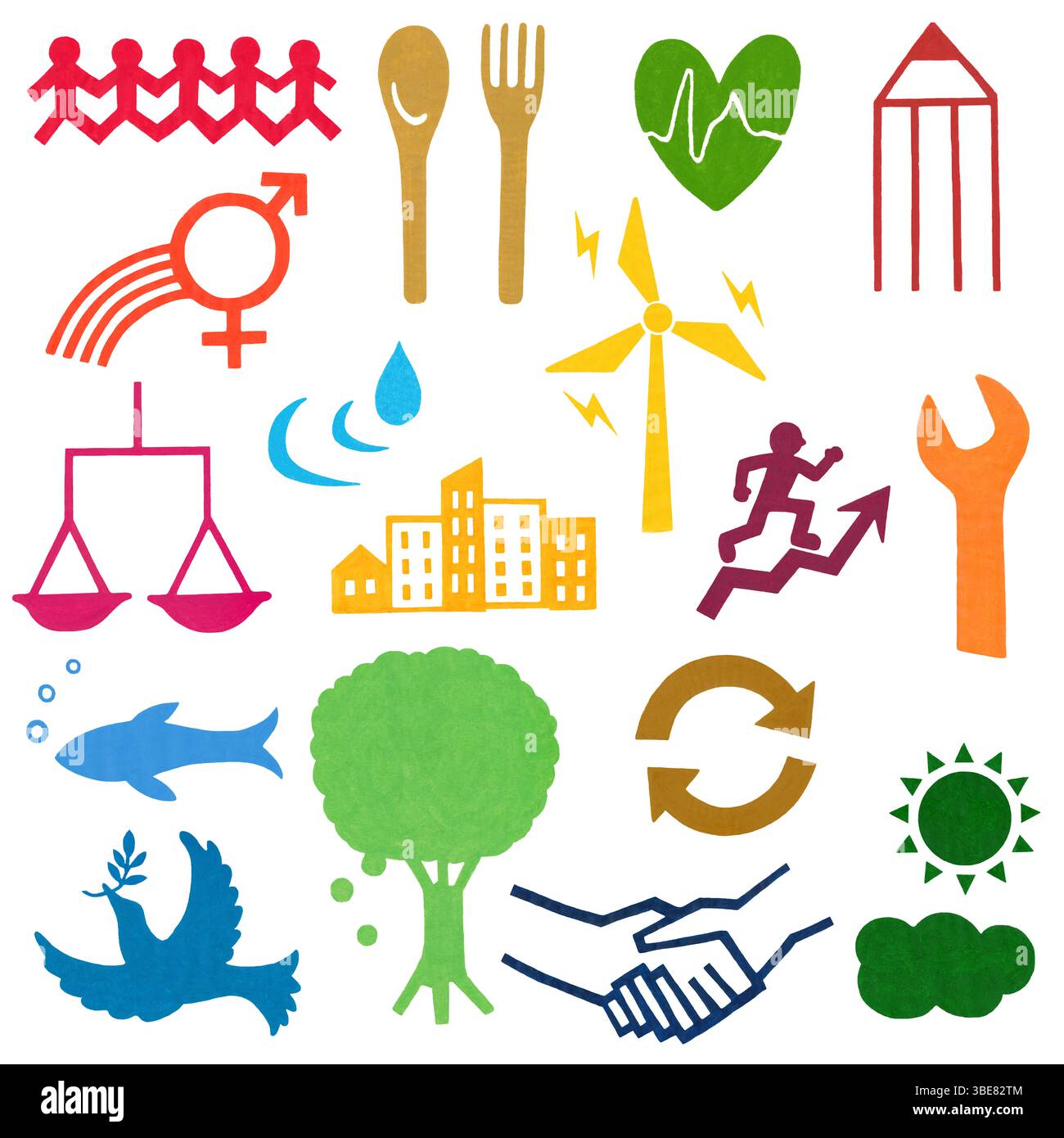 Environmental motif Cut Out Stock Images & Pictures - Alamy